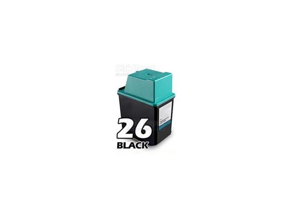 HP 26 Black Remanufactured Ink Cartridge - 51626A - Generic
